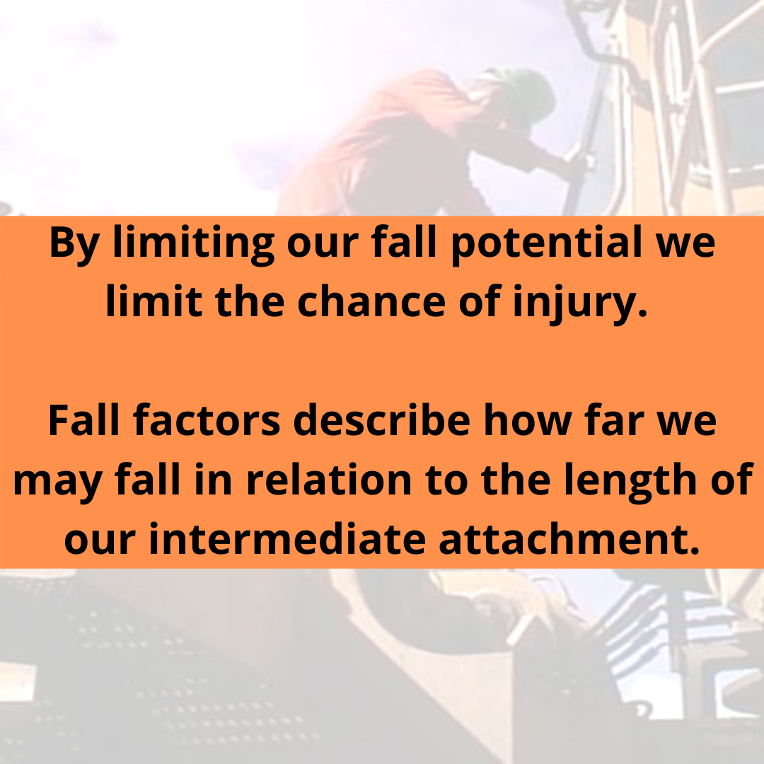 By limiting our fall potential we limit the chance of injury. Fall ...